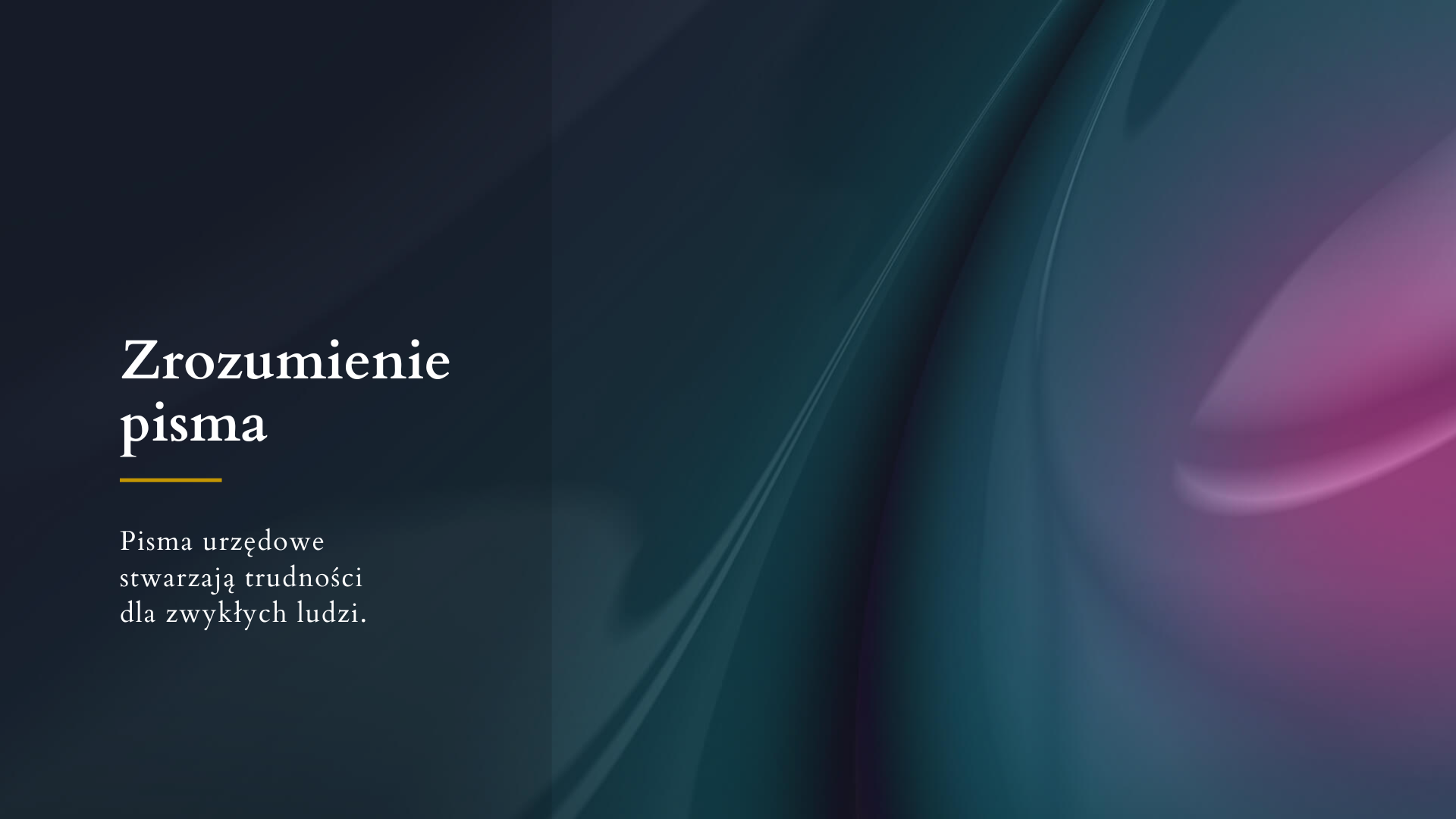 Zrozumienie pism urzędowych - LexAi